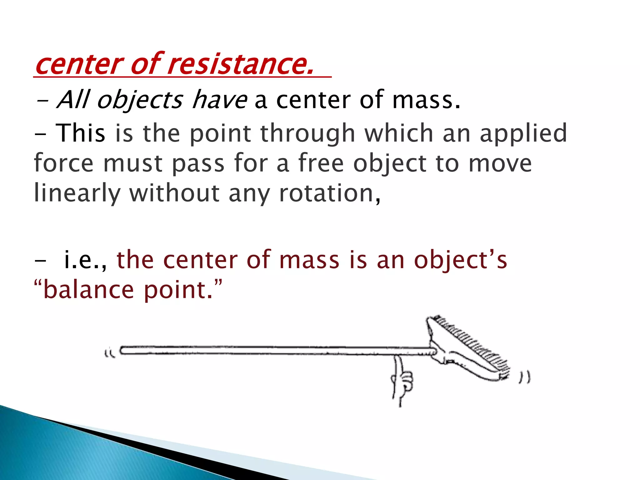Action & Reaction Center of Resistance & Moment | PPTX