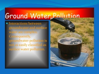 water pollution | PPT