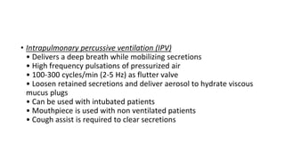 pulmonary rehabilitation | PPTX