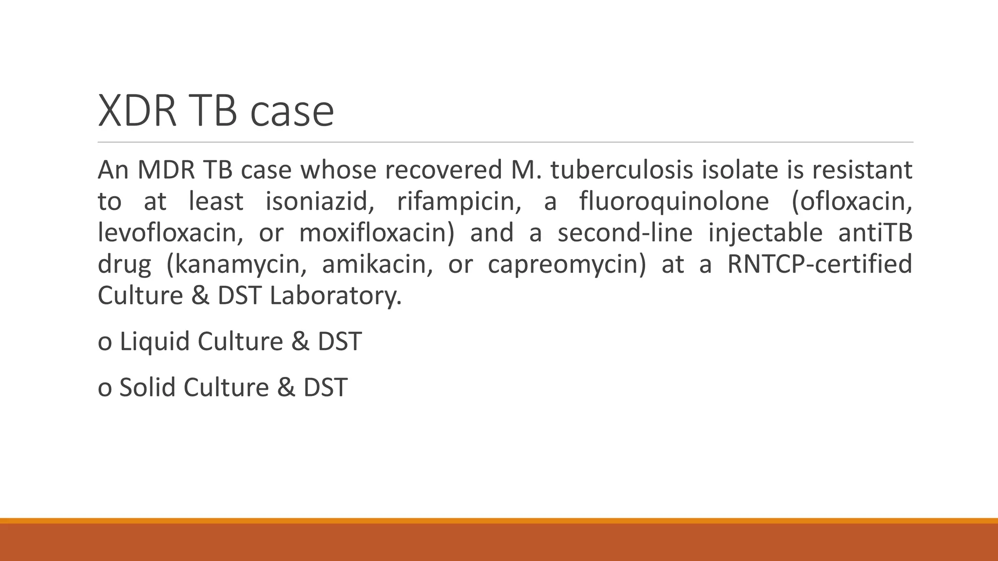 REVISED NATIONAL TUBERCULOSIS CONTROL PROGRAMME (RNTCP) | PPTX