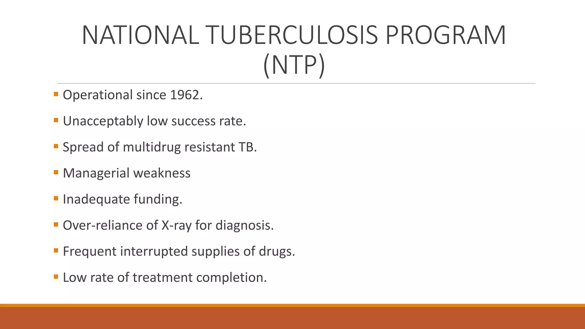 REVISED NATIONAL TUBERCULOSIS CONTROL PROGRAMME (RNTCP) | PPTX