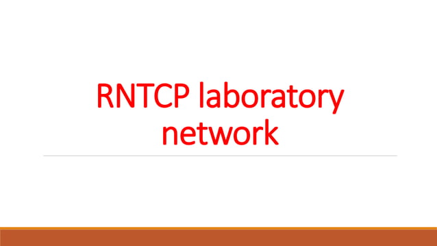 REVISED NATIONAL TUBERCULOSIS CONTROL PROGRAMME (RNTCP) | PPTX | Lung ...