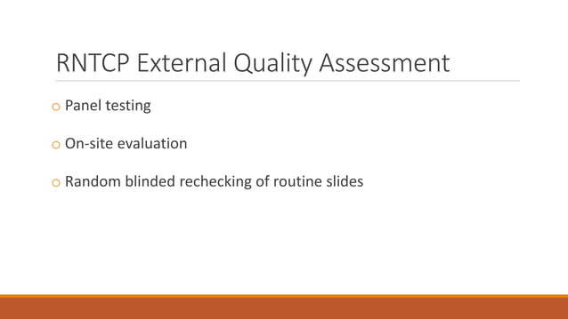 REVISED NATIONAL TUBERCULOSIS CONTROL PROGRAMME (RNTCP) | PPTX | Lung ...