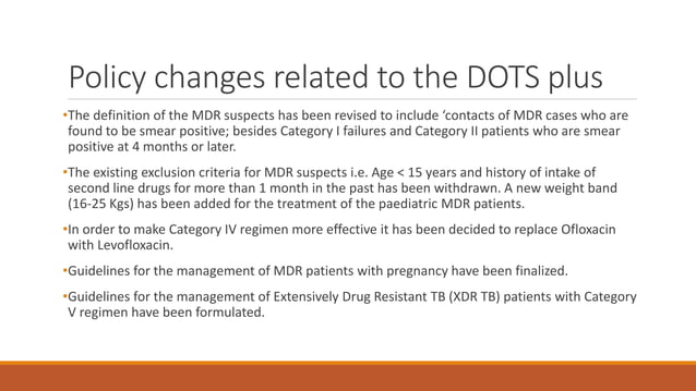 REVISED NATIONAL TUBERCULOSIS CONTROL PROGRAMME (RNTCP) | PPTX | Lung ...