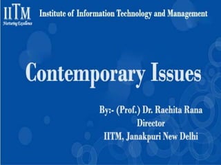 Contemporary Issues | PPTX | Financial Crisis | Economy