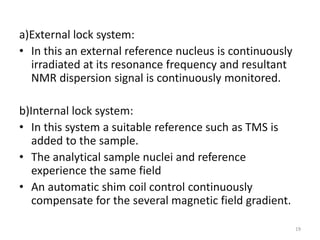 Dr. jaishree nmr instrumentation | PPTX | Chemistry | Science