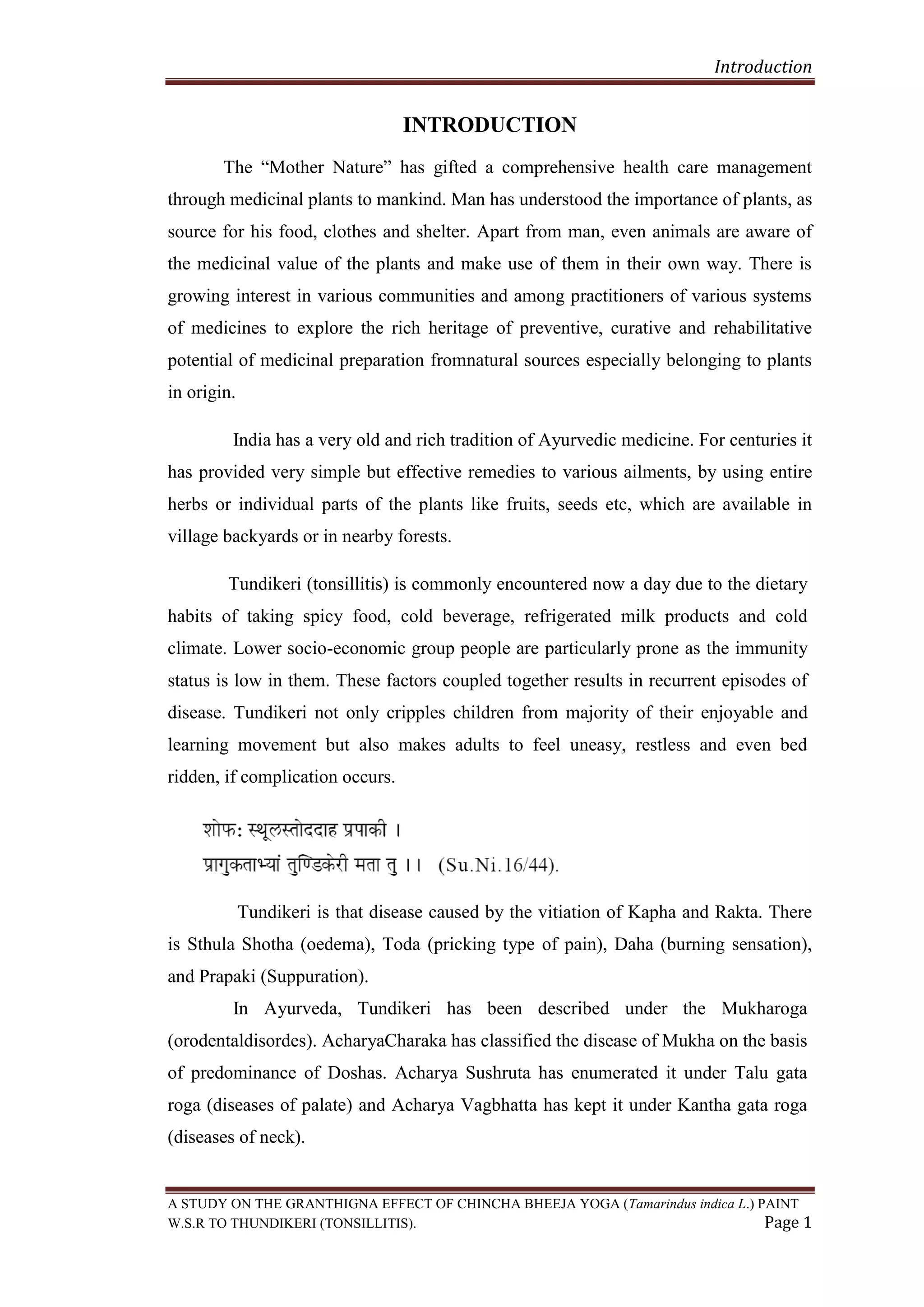 Tonsillitis In Ayurveda Pdf