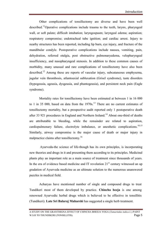 Tonsillitis In Ayurveda Pdf
