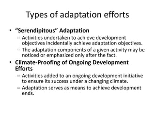Climate Change Research Needs: Sectoral Impact Analysis, Vulnerability ...