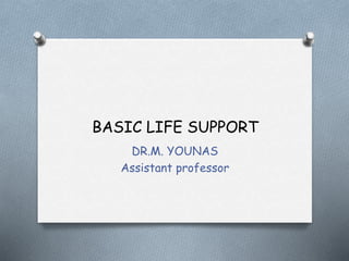 basic life support | PPTX