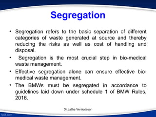 Bio Medical Waste Management | PPT