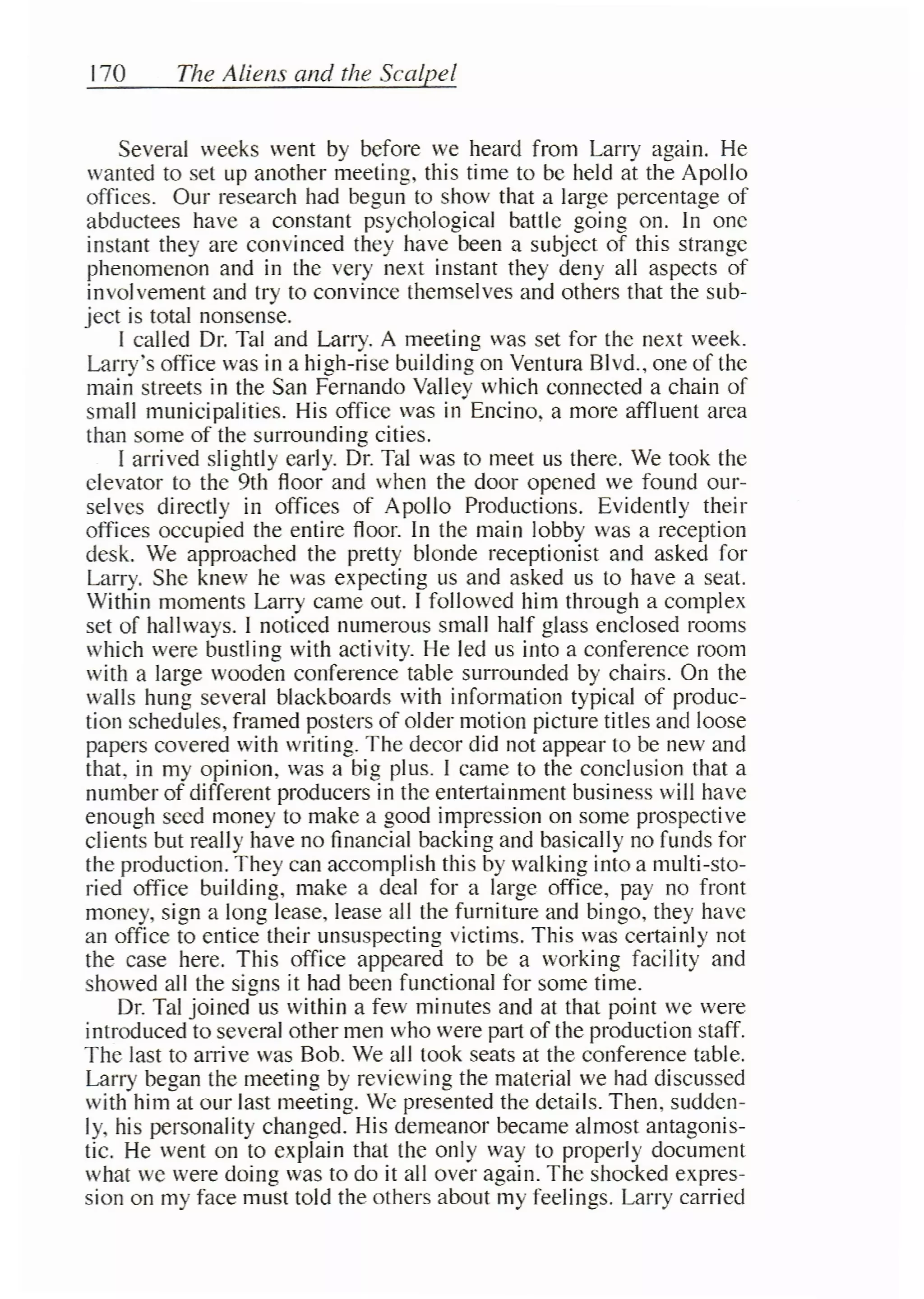 dr. Roger Leir - The Aliens and the Scalpel part 2 of 2 | PDF