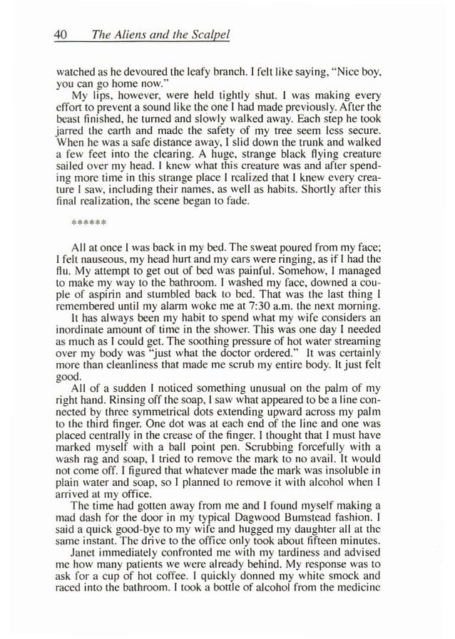 dr. Roger Leir - The Aliens and the Scalpel part 1 of 2 | PDF