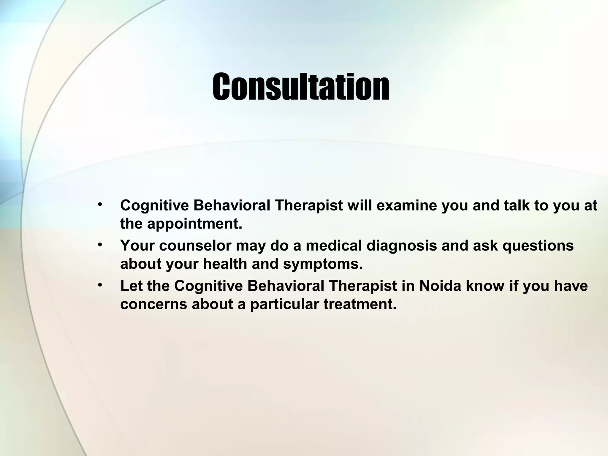 Cognitive Behavioral Therapy | PPT