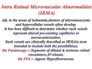 Diabetic Retinopathy (Molecular mechanisms,types,fundoscopy,diagnosis ...