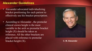 Bracket positioning | PPTX