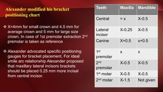 Bracket positioning | PPTX