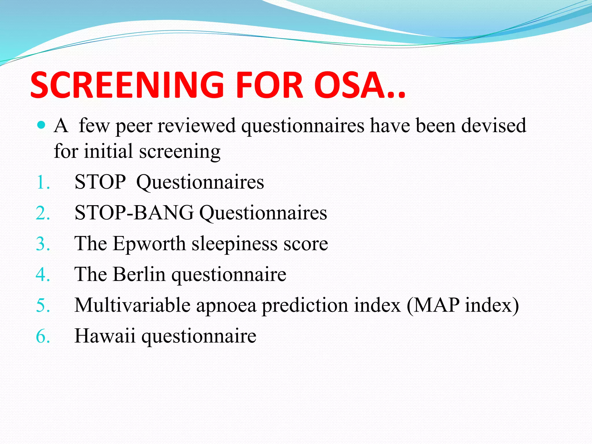 OSA & COPD (OVERLAP SYNDROME) | PPTX