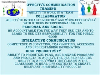 Education and Use of ICT | PPT