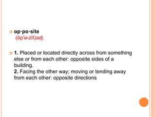 commonly mispronunciation words in English | PPTX