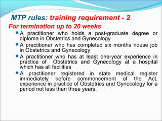 Dr. anita singh mtp presention | PPT