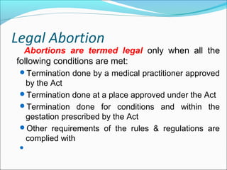 Dr. anita singh mtp presention | PPT