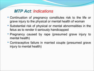 Dr. anita singh mtp presention | PPT