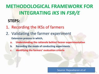 Farming systems research | PPT