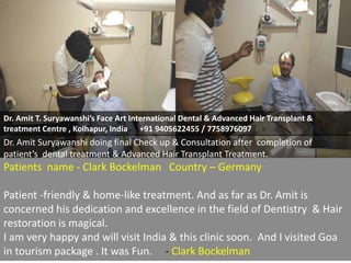 Kolhapur's best hair transplant centre. Now in Sangli, Pune & Mumbai also. | PPT
