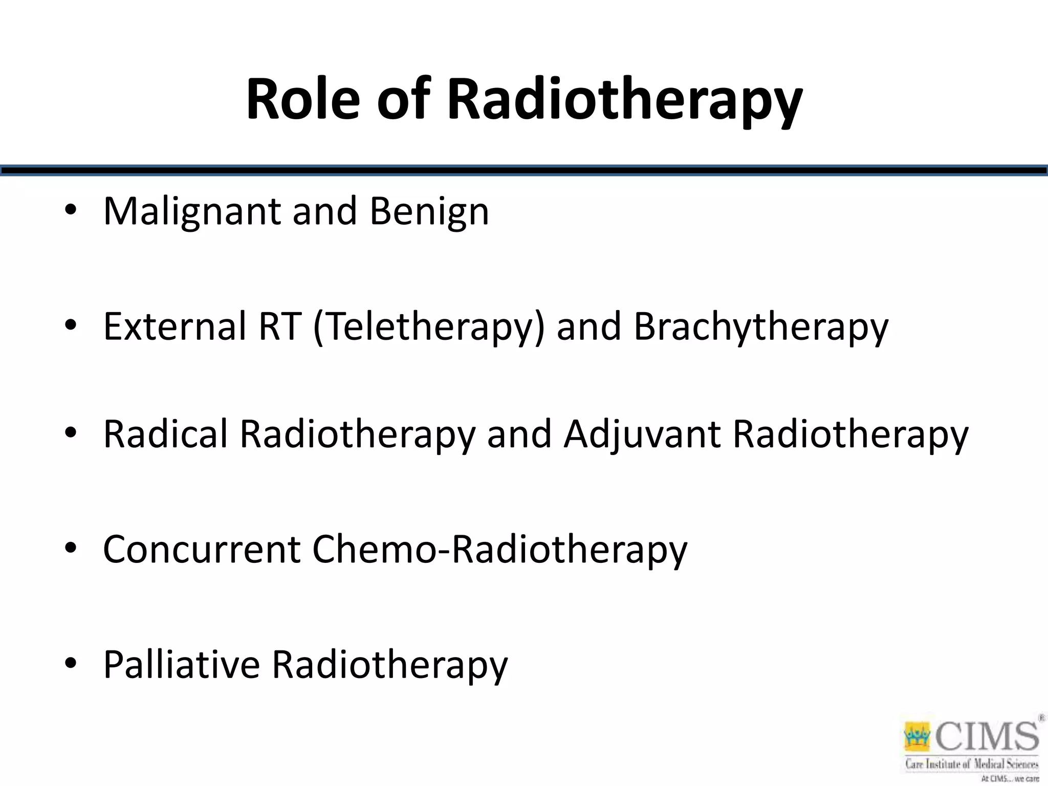 Why, What and How in Radiation Oncology | PPTX