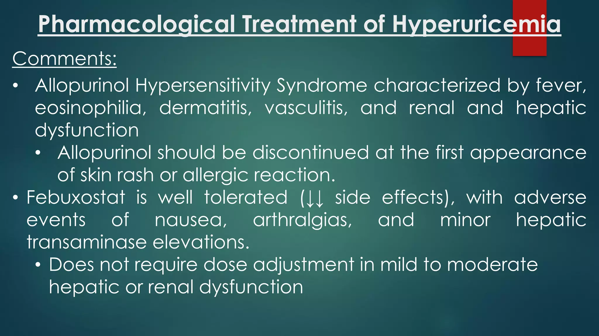 Gout and Hyperuricemia | PDF