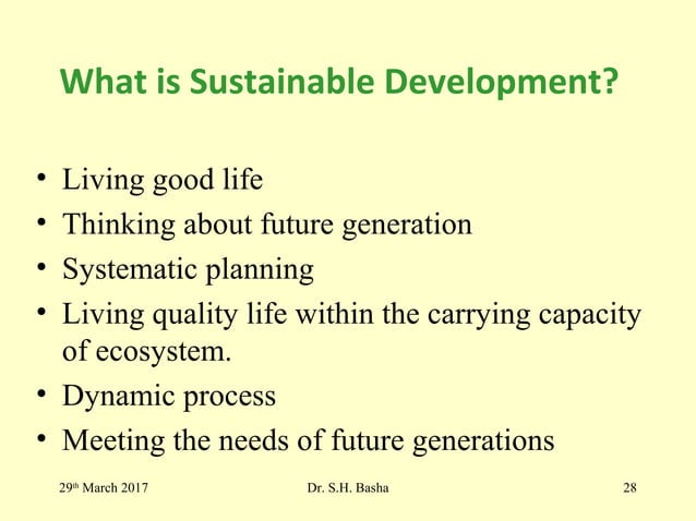 From Unsustainable Development to Sustainable Development | PPT | Agriculture | Industries