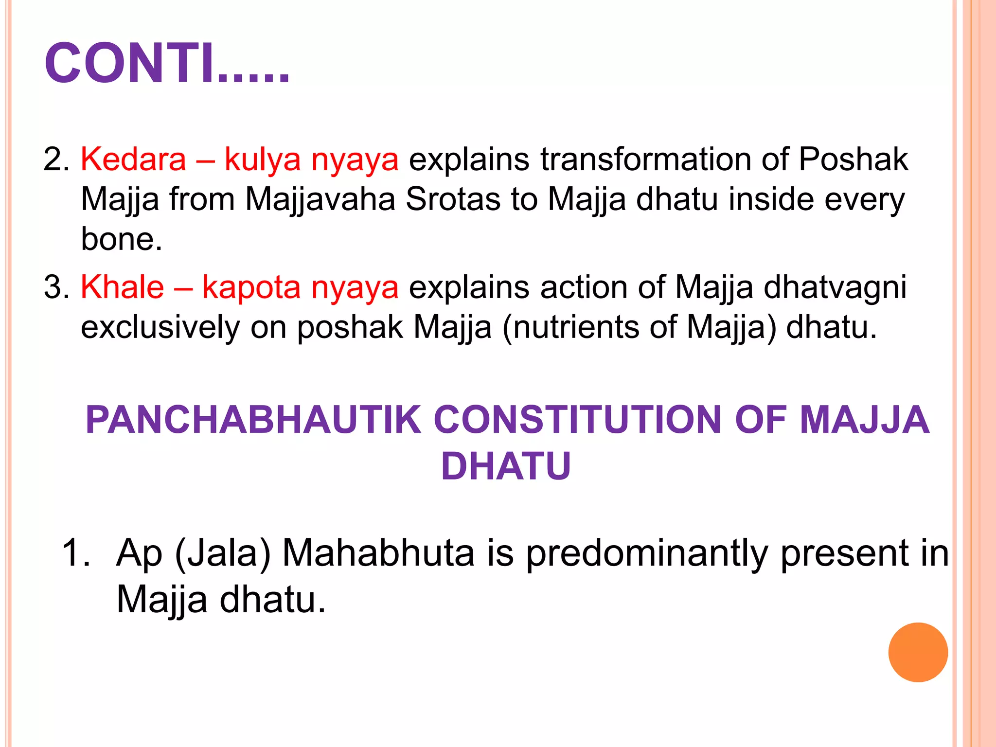 Dr.Sujit Kumar MD Majja Dhatu PPT | PPTX