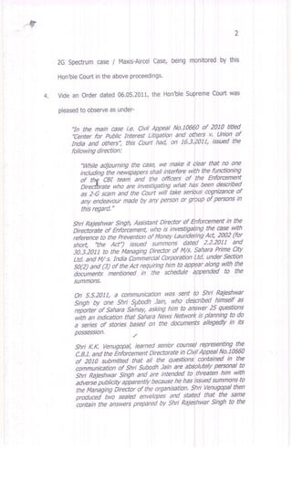 Subramanian Swamy's public interest litigation | PDF