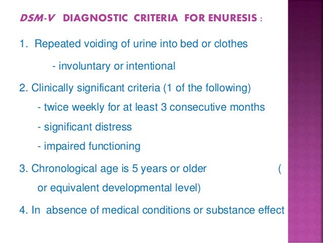 UPDATE OF NOCTURNAL ENURESIS:DR.MURSHEDA
