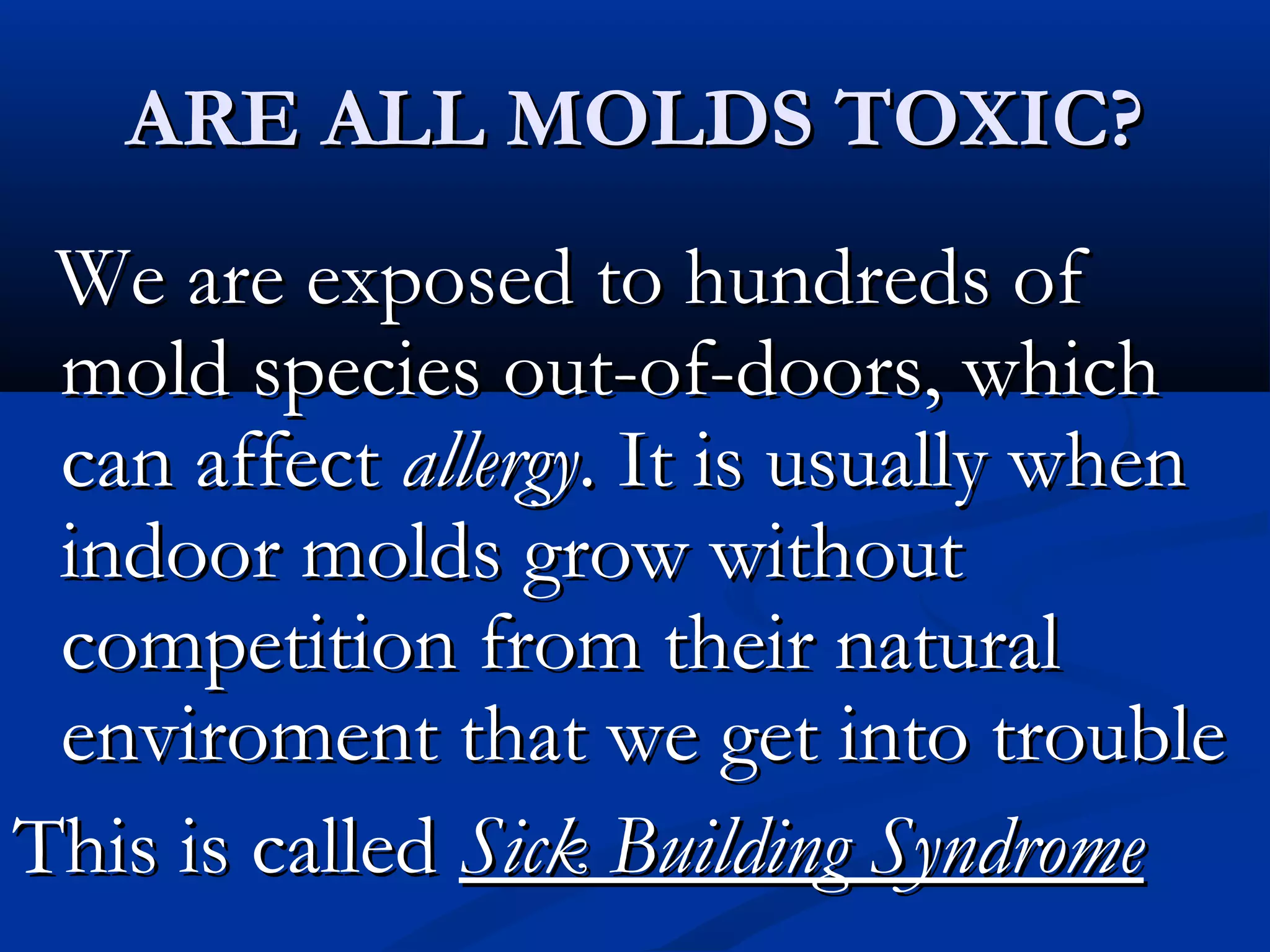 Dr. nathan mold toxicity realtime 2018 | PPT