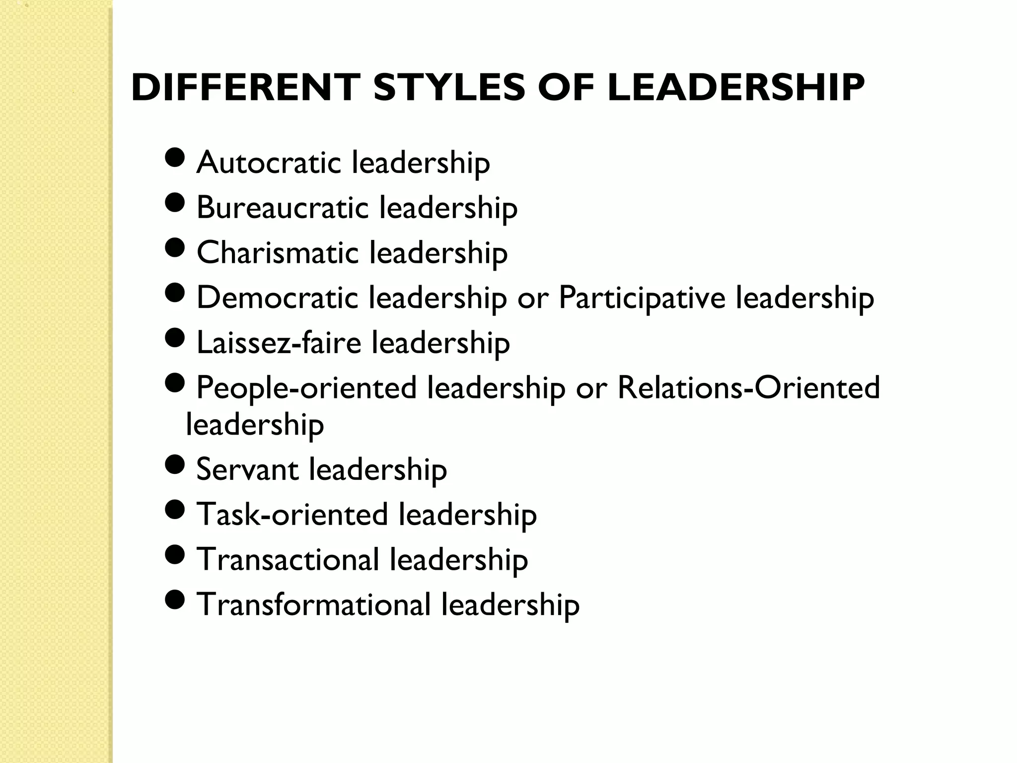 Leadership | PPT