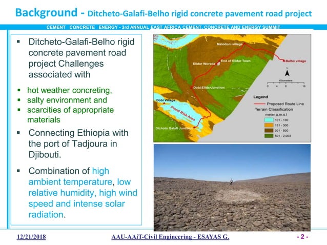 Dr. Esayas G. Youhannes - Importance of Cement Quality and Temperature ...