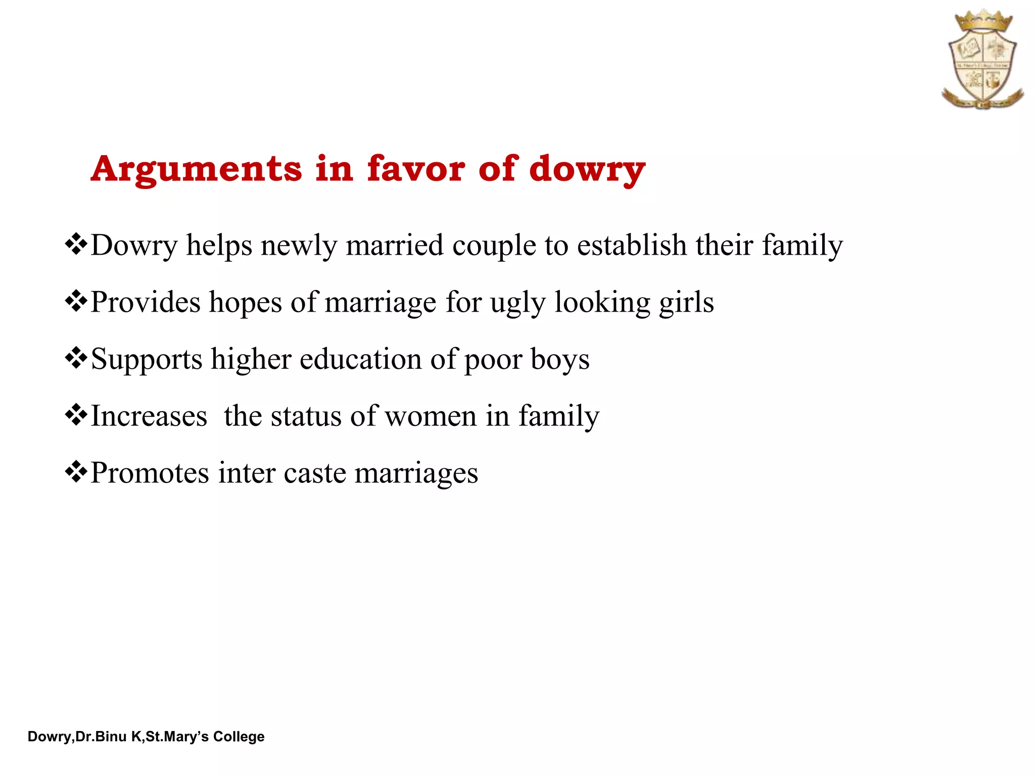 Sociology-Dowry | PPTX
