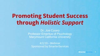 Promoting Student Success Through Holistic Support Webinar | PPTX ...