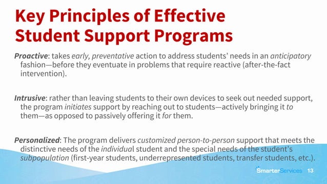 Promoting Student Success Through Holistic Support Webinar | PPT
