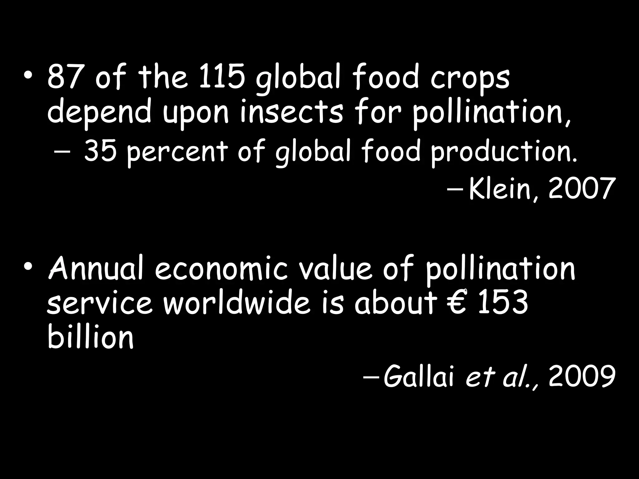 POLLINATORS FOR VEGETABLES SEED PRODUCTIONS | PPT