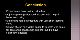 Endoscopically Assisted Repair of Diastasis Rectii by Dr Sumita Shankar ...