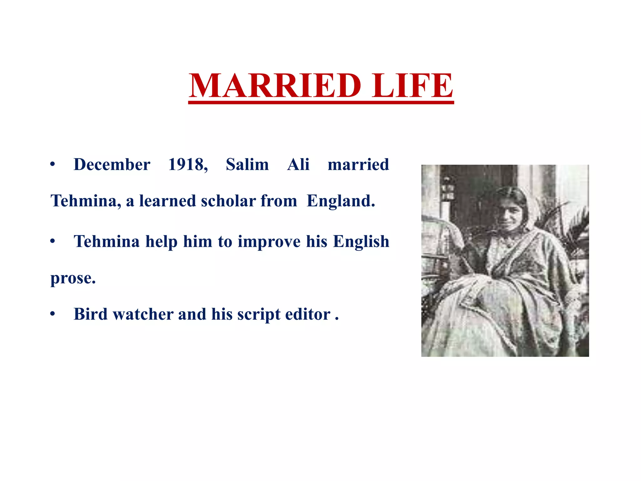 Dr.salim ali[1] | PPTX