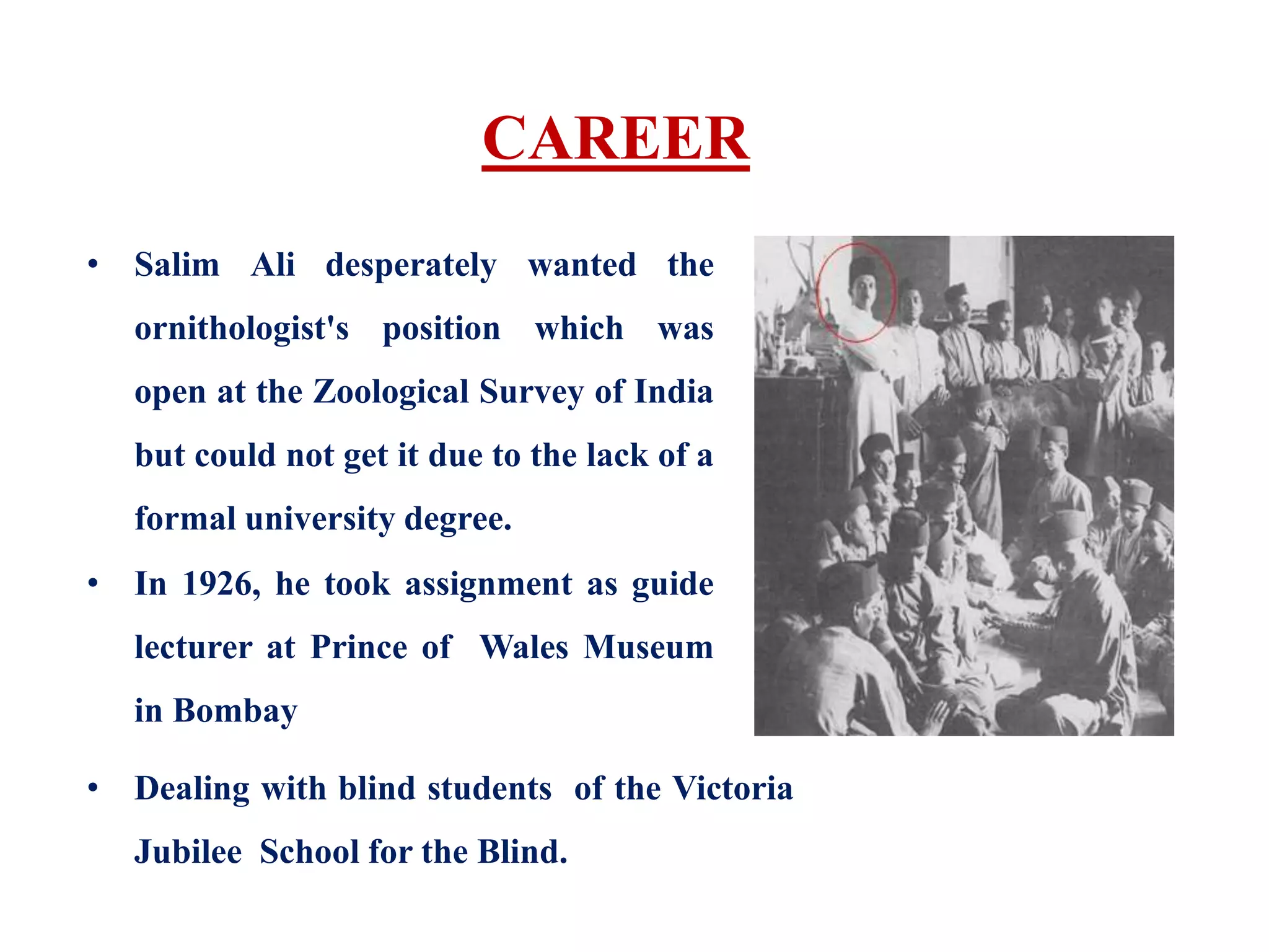 Dr.salim ali[1] | PPTX