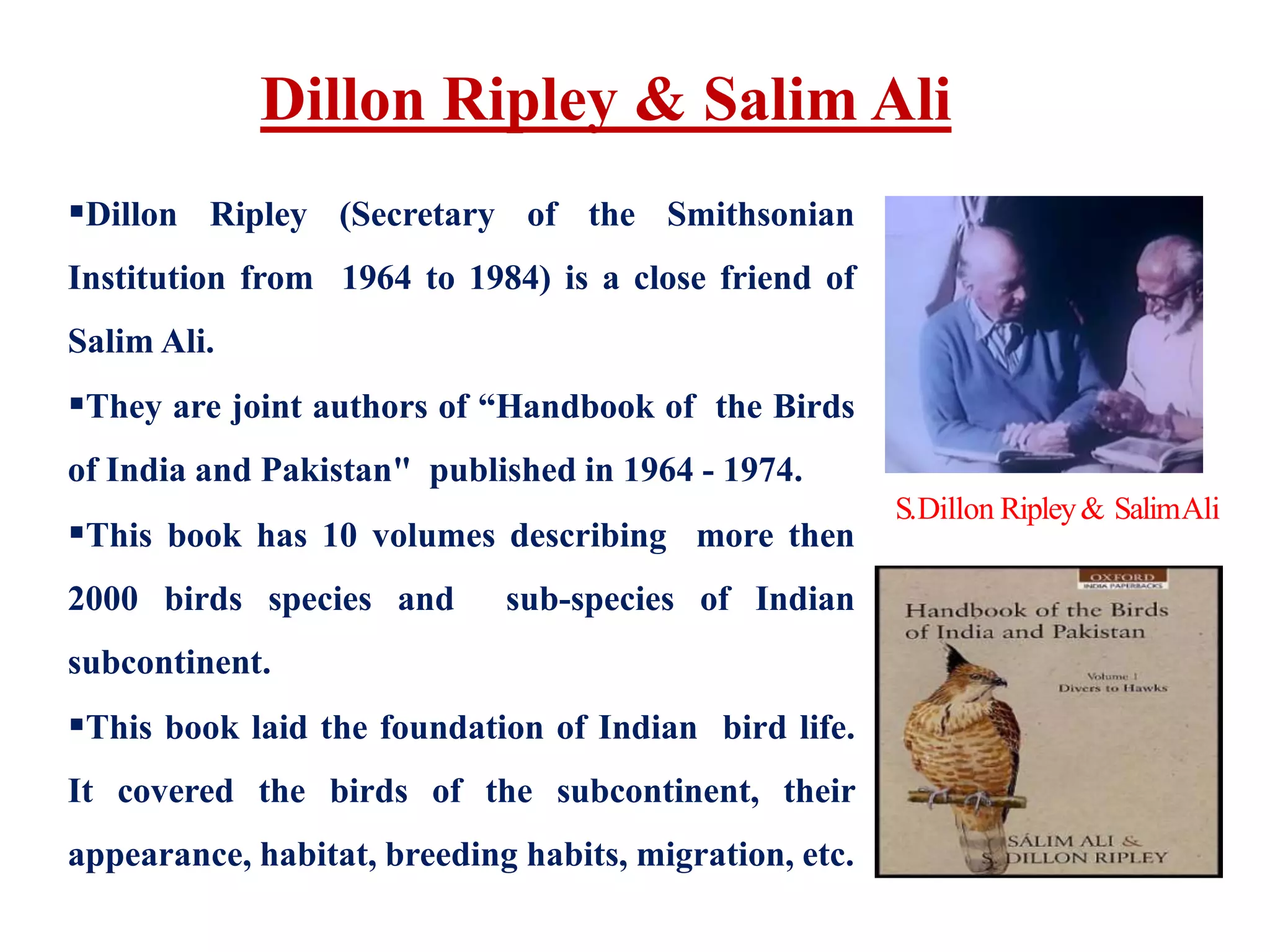 Dr.salim ali[1] | PPTX