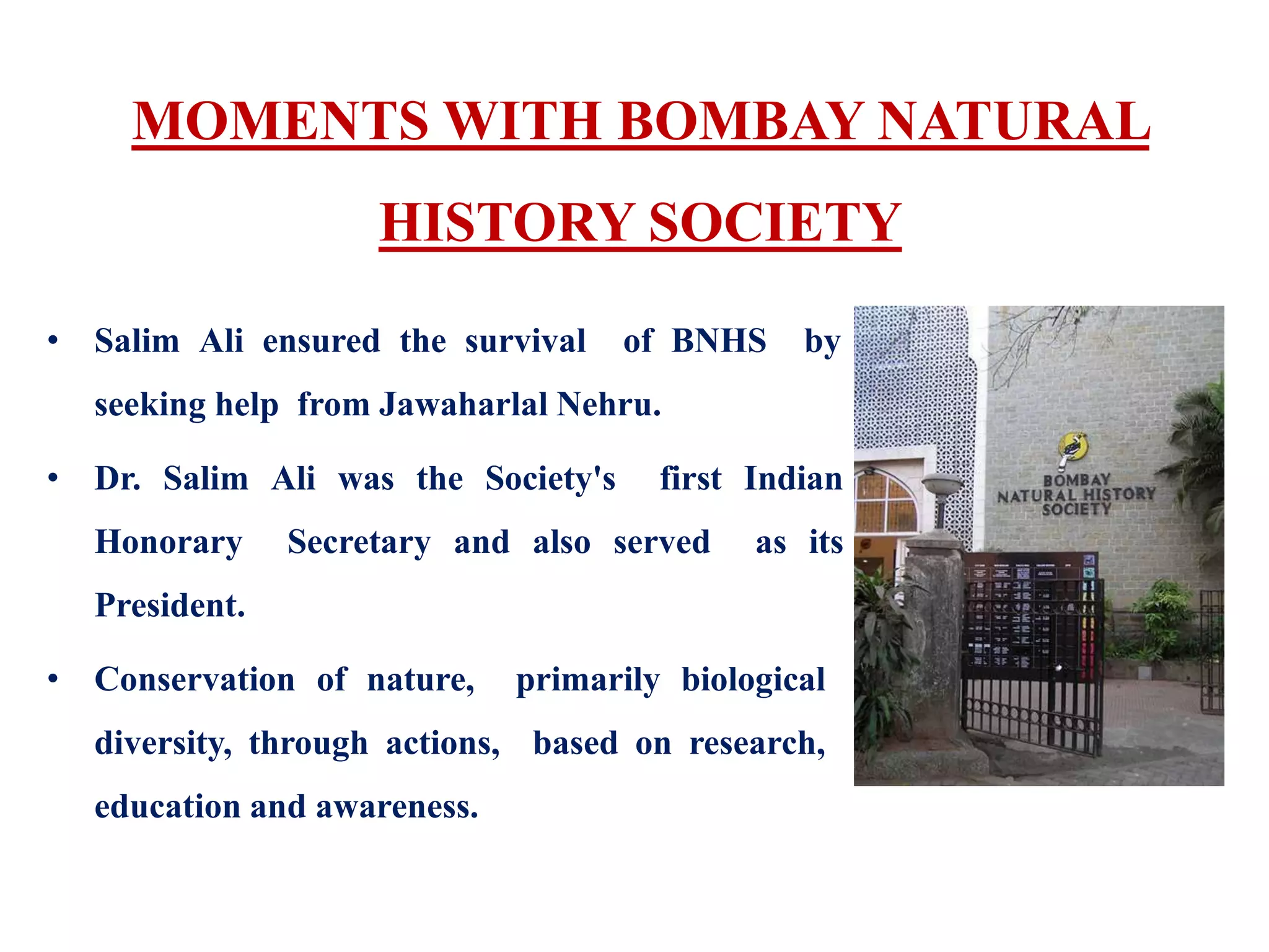 Dr.salim ali[1] | PPTX