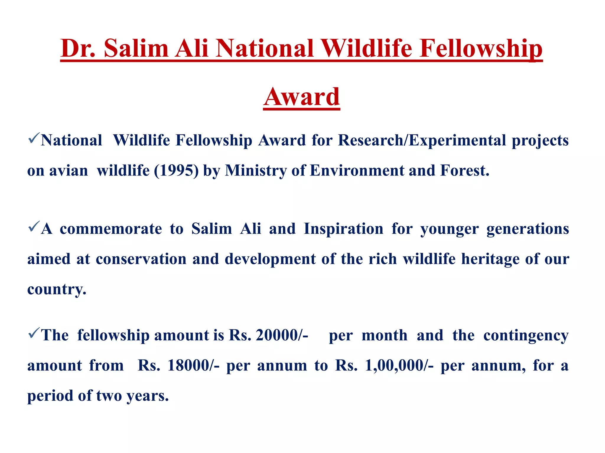 Dr.salim ali[1] | PPTX