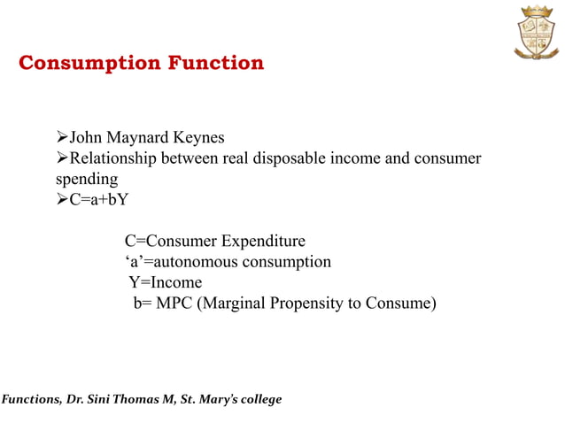 Economics:Functions | PPT