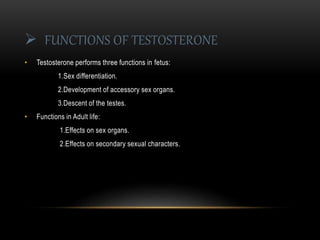 Endocrine Gland(TESTIS) | PPTX